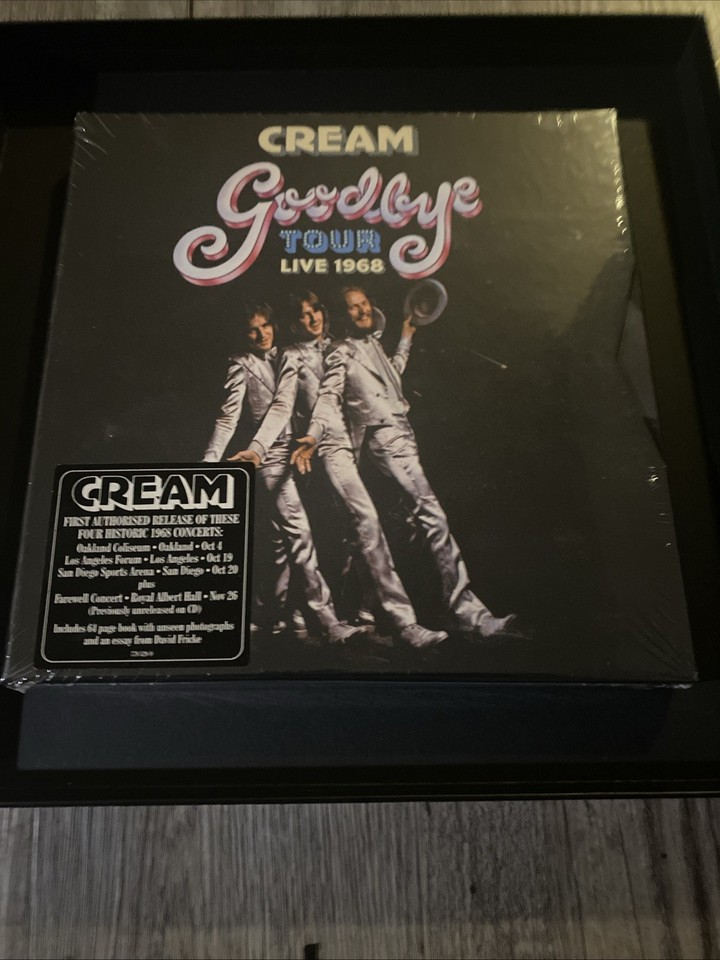 Cream Goodbye Tour Live 1968 4CD Box Set Limited Edition w/Book New ...