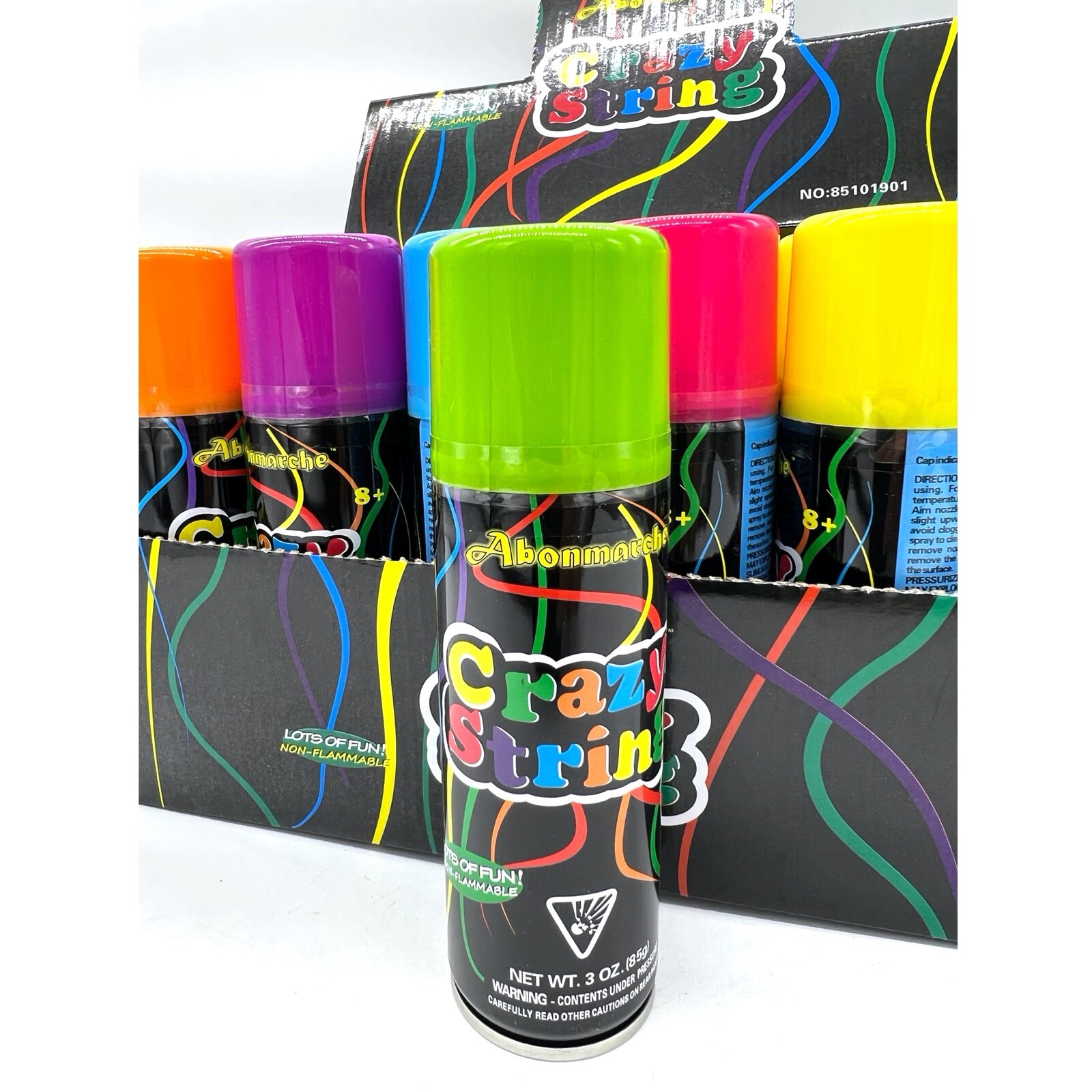 24 x New Formula Silly String Crazy String Party Wacky string 100% safe ...