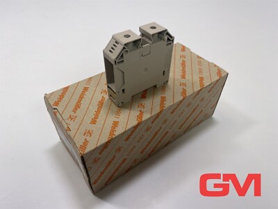VE 10x Weidmüller Durchgangsklemme WDU 50N feed-through terminal ...