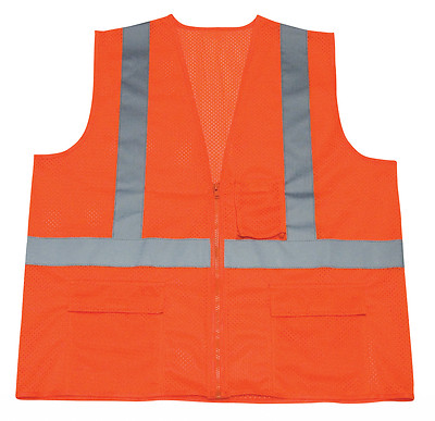 Ironwear Class 2 Safety Vest - Orange - Size XL - 1284-OZ | eBay