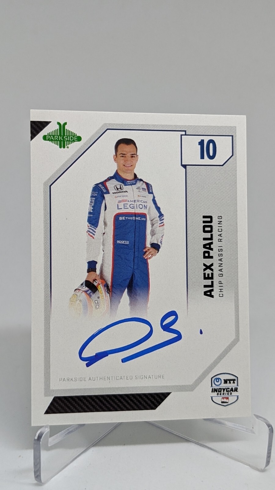 Alex Palou 2024 Parkside IndyCar Series On Card Auto SSAP | eBay