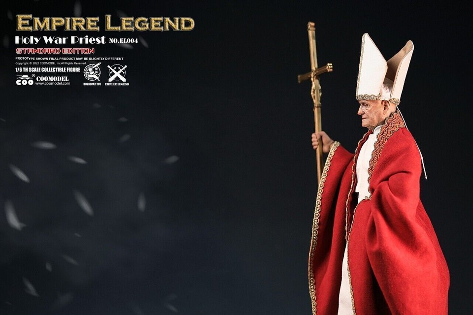 COOMODEL EL004 EMPIRE LEGEND HOLY WAR PRIEST 1/6 Action Figure Standard ...