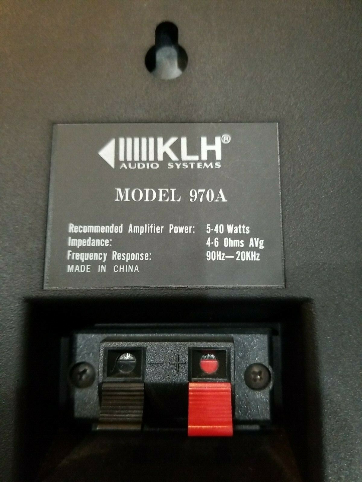 Pair of KLH Model 970A Indoor/Outdoor 3-Way Bookshelf Speakers- Pre-owned Set! | eBay