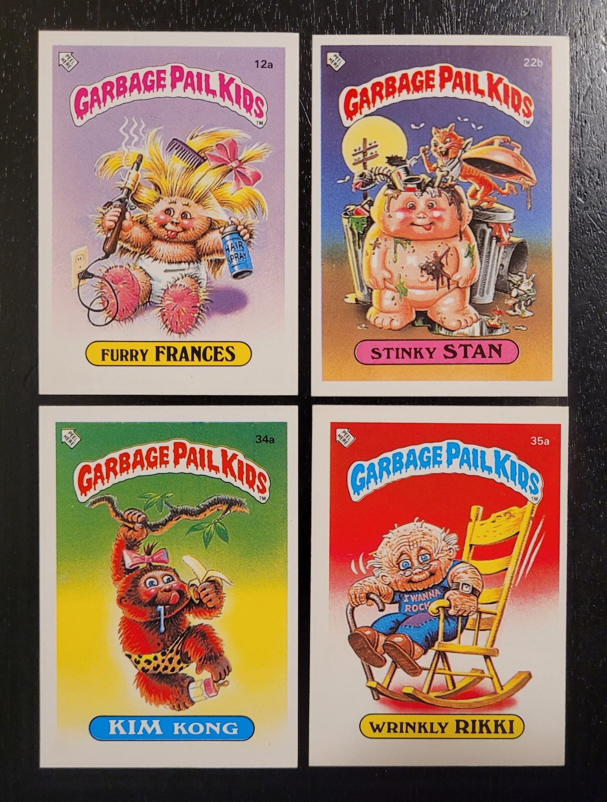 4) 1985 GPK mini First Series 1 Lot NICE! | eBay