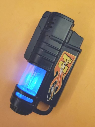 Jeff Gordon NASCAR #24 Blue Butane Lighter, Light Up, Reusable Torch | eBay