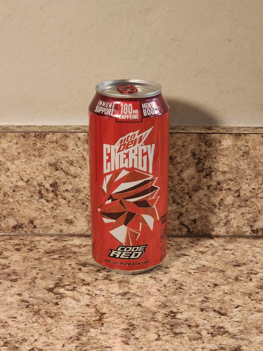 Mountain Dew Code Red Can