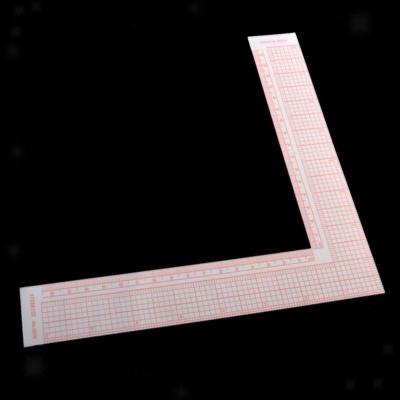 L-square Garment Grading Ruler Plastic L Shape Ruler Inch and Metric ...