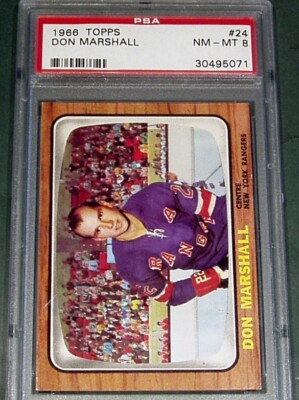 1966 TOPPS #24 DON MARSHALL PSA 8 NM-MT | eBay