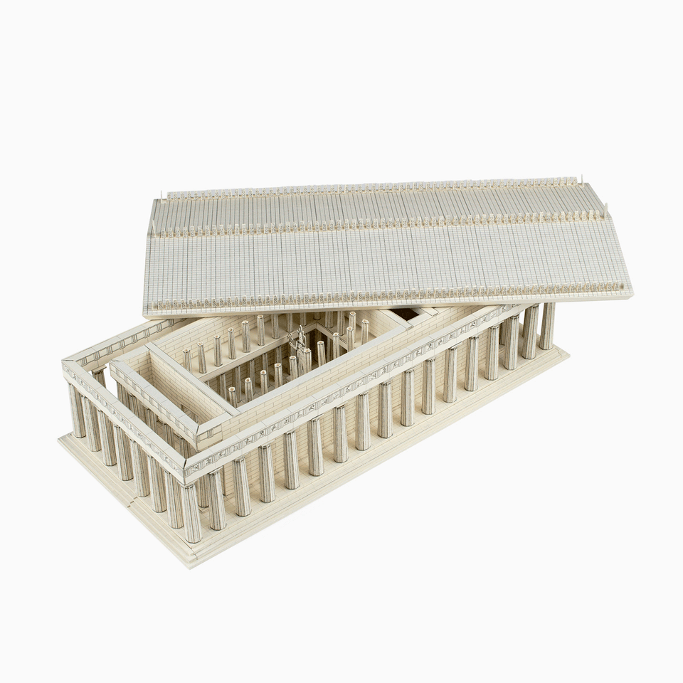 PaperLandmarks THE PARTHENON Paper Model Kit | eBay UK