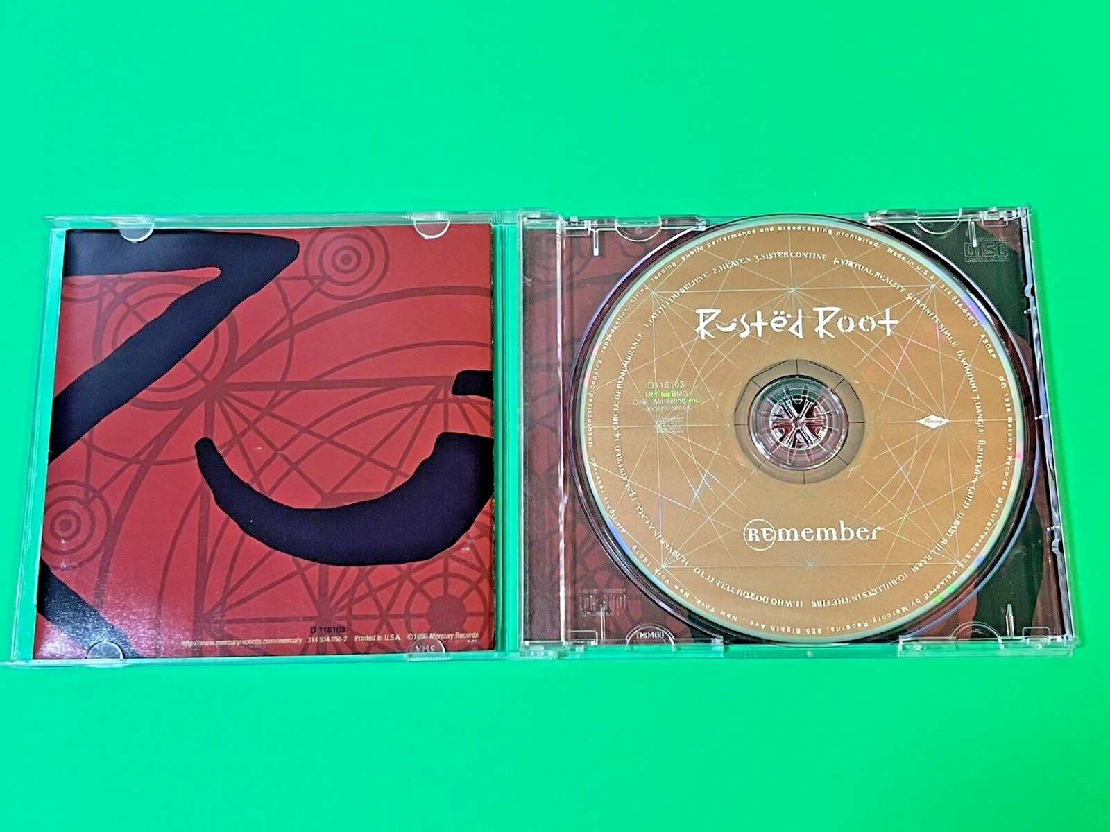 Rusted Root - Remember - 1996 - CD Very Good Condition Fast Free ...