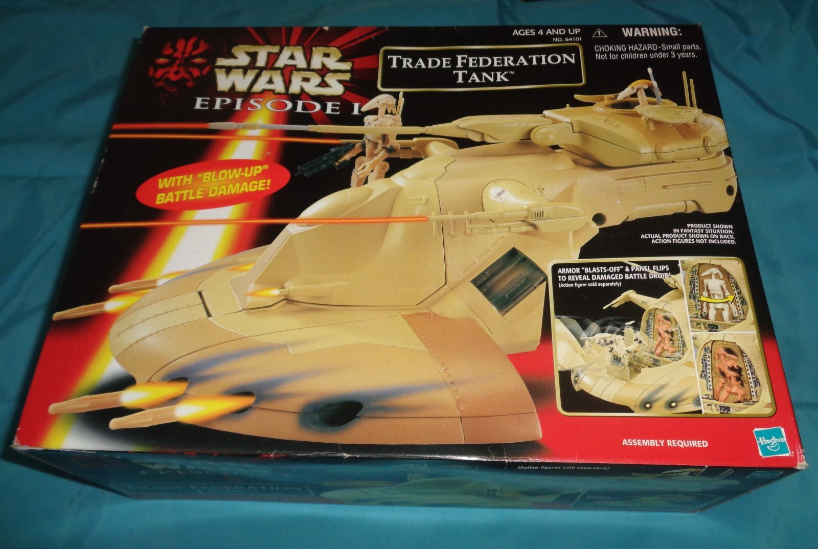 Star Wars TPM Episode 1 Trade Federation Tank NEW Hasbro 1999 | eBay