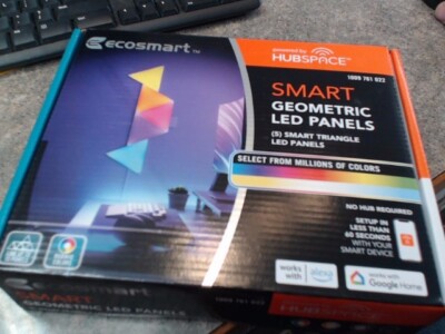 ECOSMART GEOMETRIC LED PANELS (TPS032275) | eBay