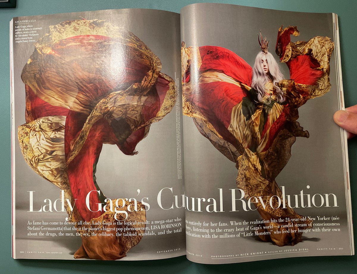 Lady Gaga Vanity Fair Photoshoot