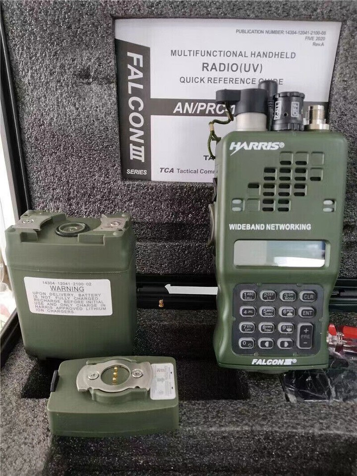 TCA PRC-152A Military Aluminum Shell Radio Aluminum Body Multiband US ...