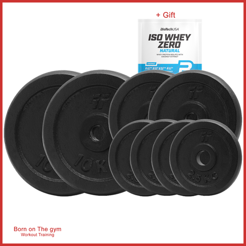 CAST IRON WEIGHT LIFTING PLATES DISCS WEIGHTS 4 BARBELL DUMBBELLS | eBay UK