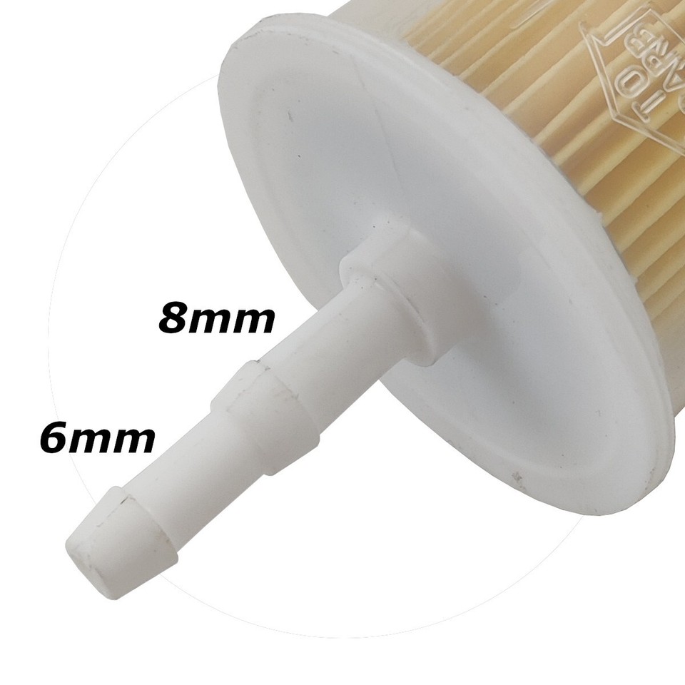 Petrol Inline Fuel Filter Large Universal Fuel Filtration Filters 6-8mm ...