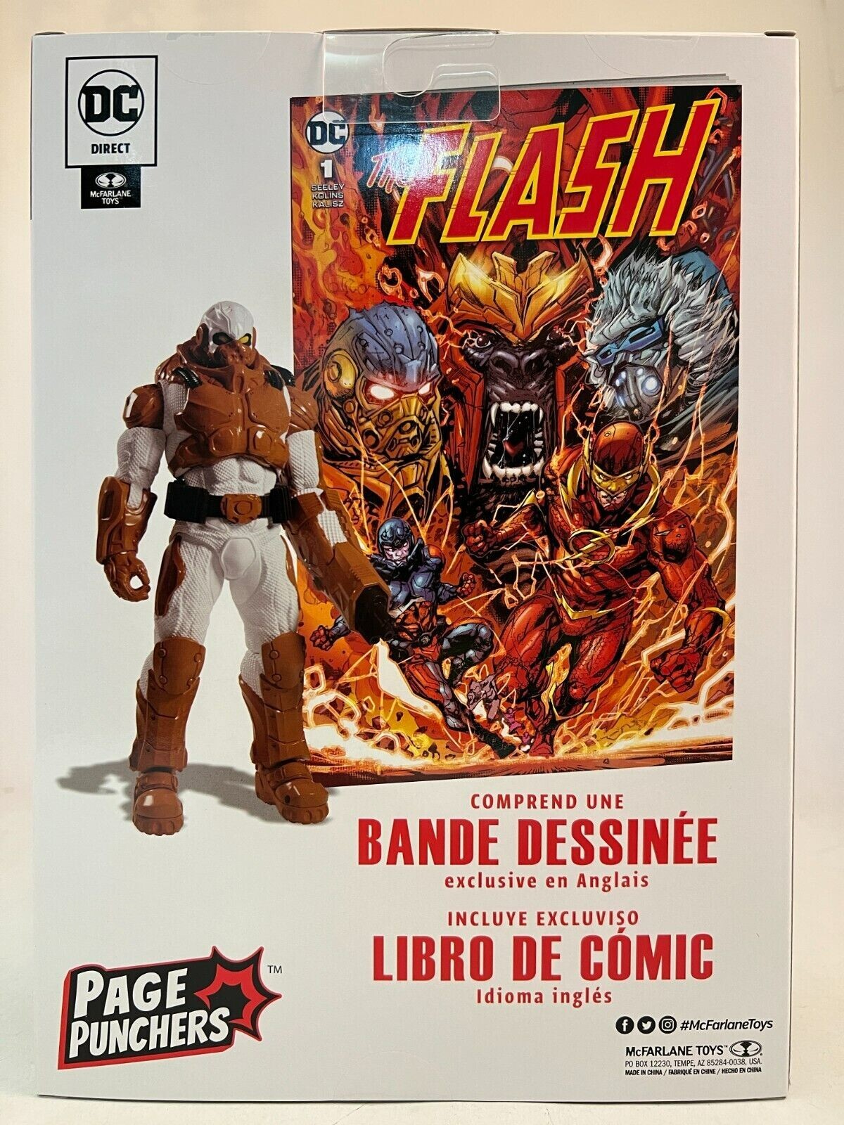 McFarlane Toys DC Direct The Flash HEAT WAVE 7" Action Figure & Comic ...