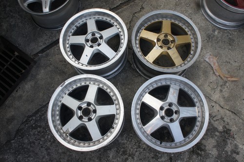 JDM 17" Impul Hoshino RS 5spoke wheels for st205 gc8 impreza BRZ ft86 ...