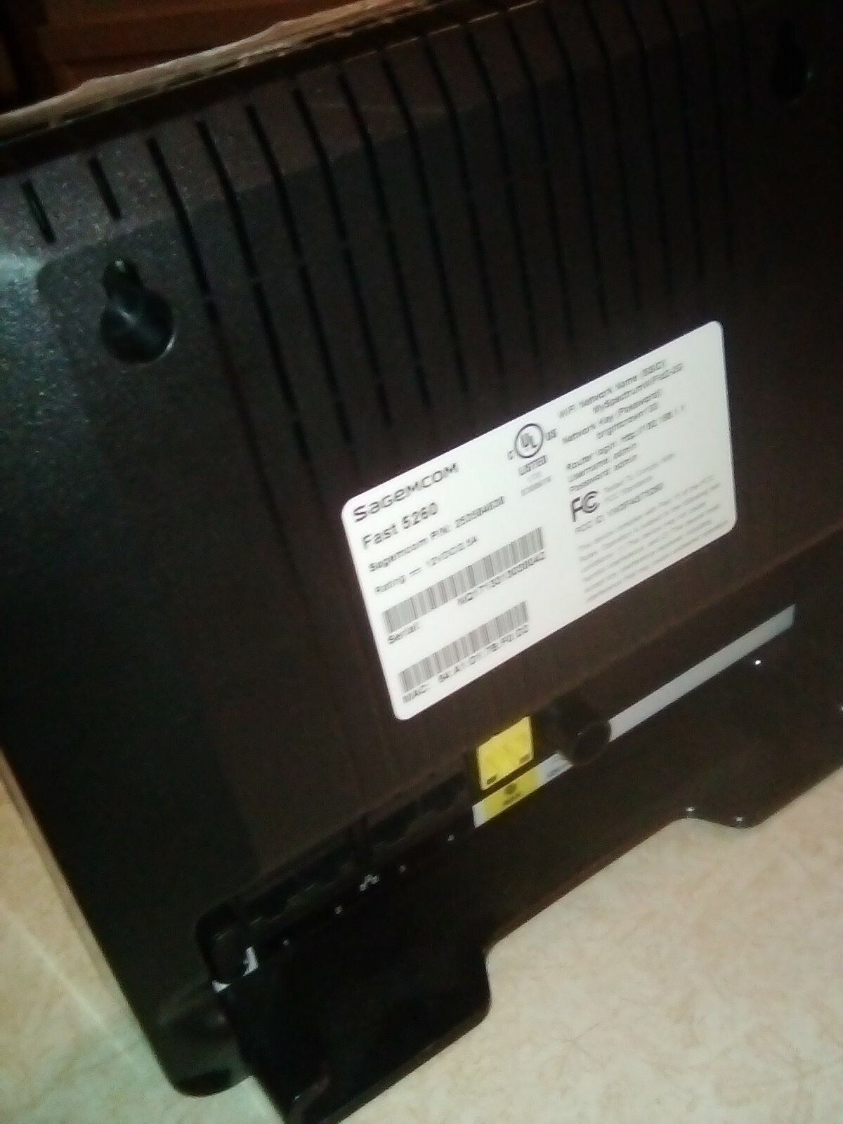 SAGEMCOM FAST 5260 Dual Band Wireless Fast Router CHARTER SPECTRUM | eBay