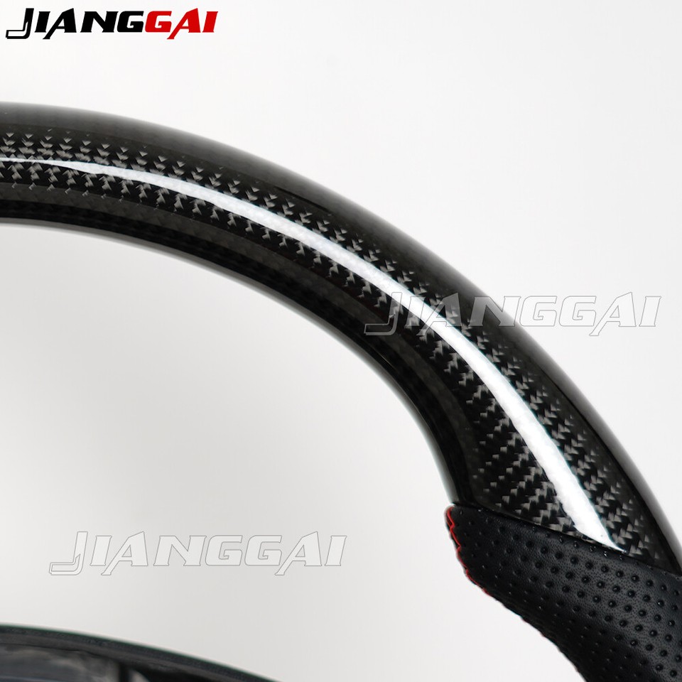 Carbon Fiber Steering Wheel for Benz AMG A C CLA Class E SL SLK W204 ...