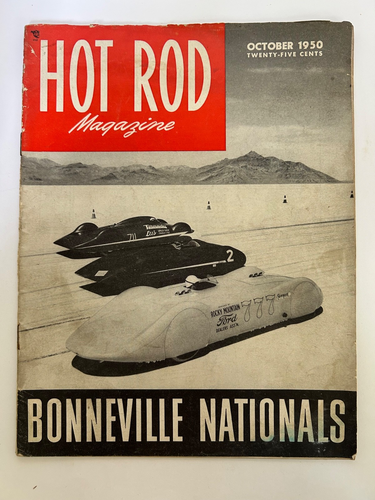 Hot Rod Magazine October 1950 | eBay