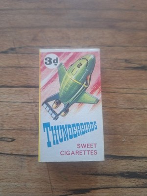Thunderbirds Barratt Sweet Cigarette Packet for Seconds Series of cards ...