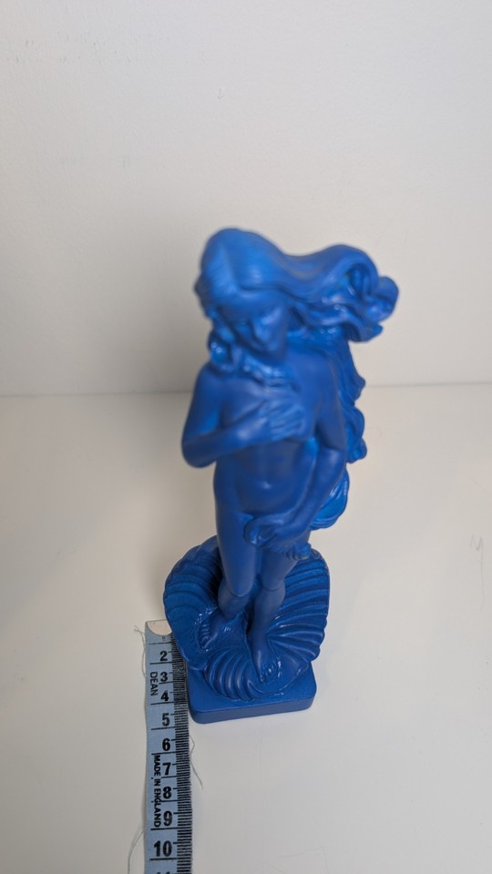 Aphrodite Bust Statue Blue | eBay UK