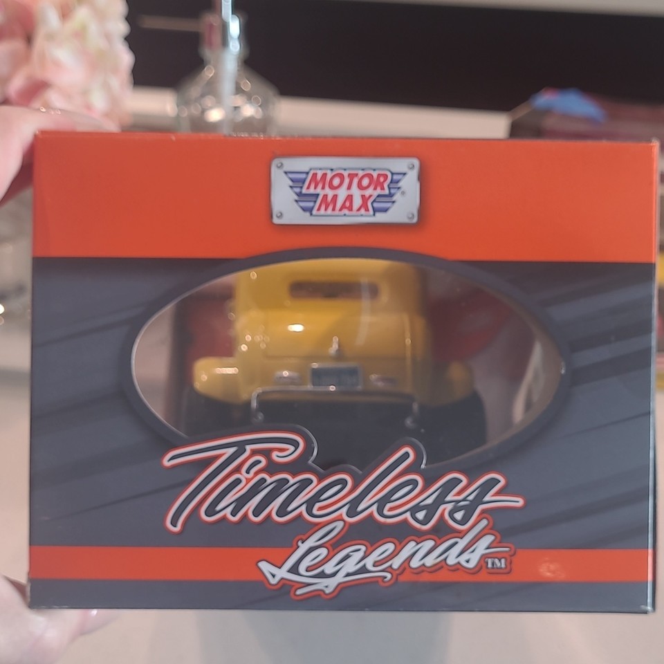 MOTORMAX 1:18 Timeless Legends 1932 Ford Hot Rod Yellow Diecast Car | eBay
