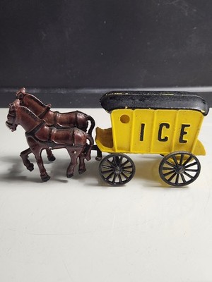 Cast Iron Ice Wagon | eBay UK