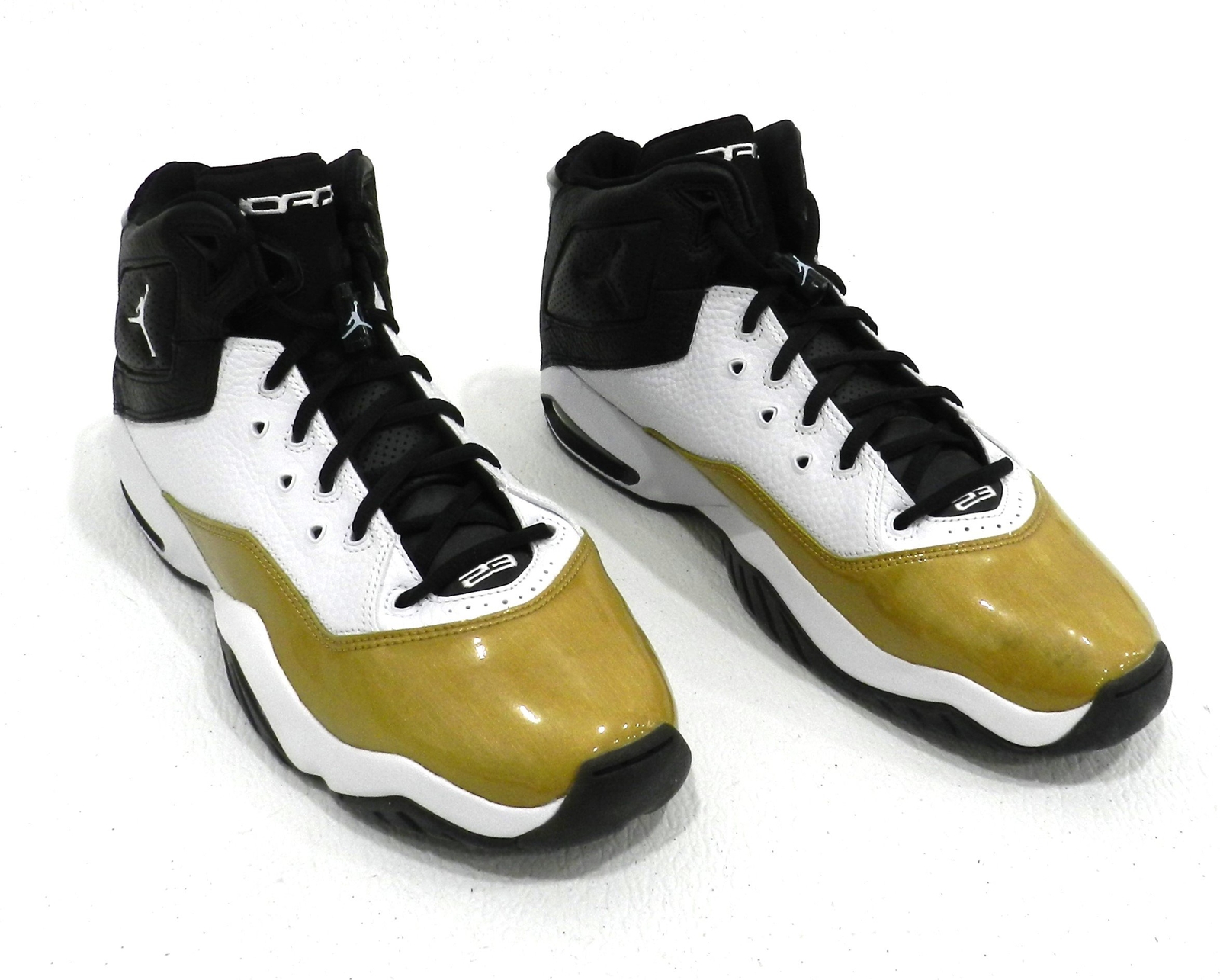 Jordan B'Loyal White Black Gold Men's Shoes Size 11 - Gem