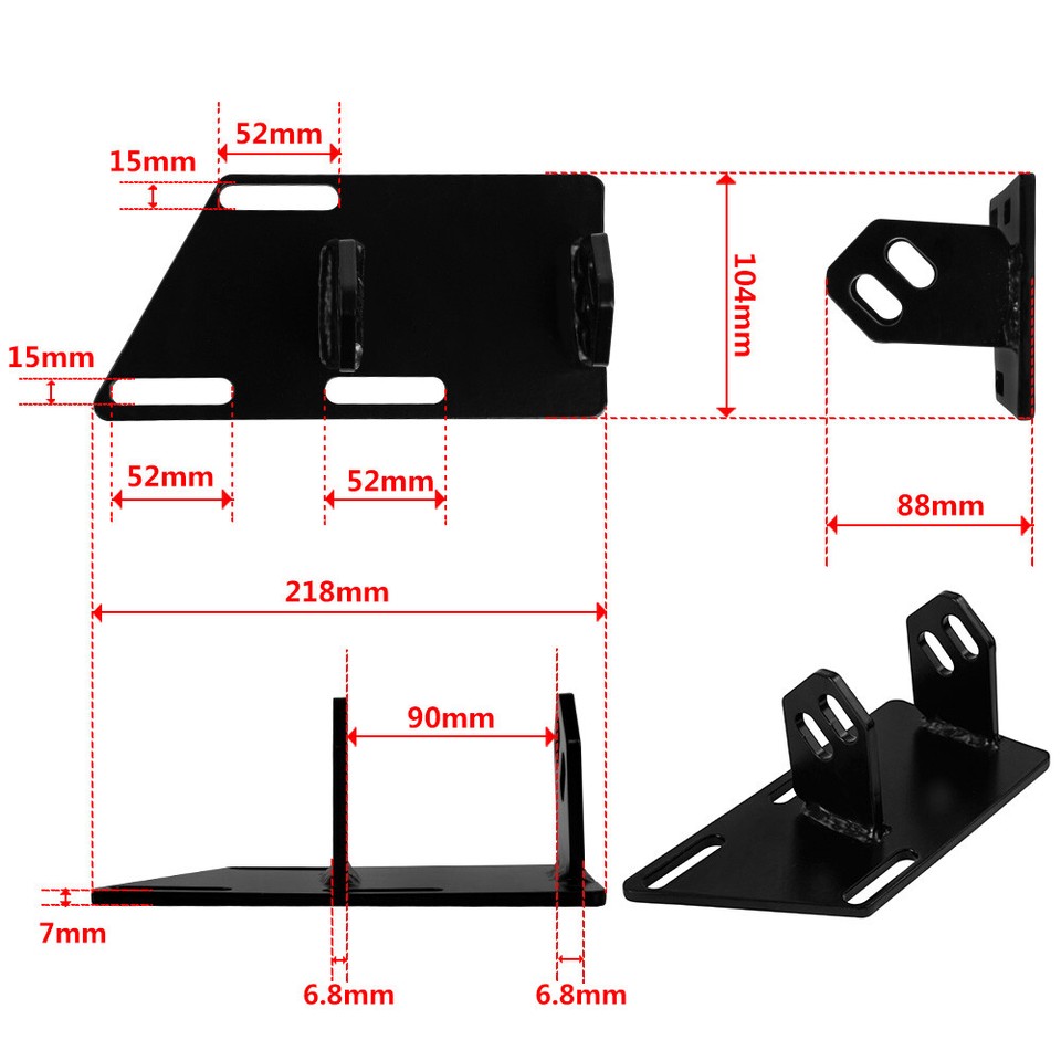 ⭐Motor Mounts & Frame Mounts Fits 1983-2005 Chevy GMC S10 S15 V8 SBC ...