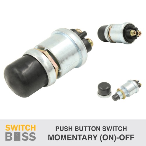 Universal STARTER / HORN Momentary Push Button Switch Car Boat Marine ...