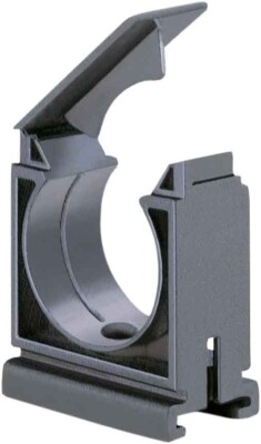 1x Flexa Schlauchhalter mit Klappe RQW AD 42,5 schwarz | eBay.de