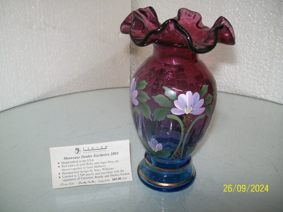 Fenton 2003 Showcase Dealer Exclusive 1575 M5 #1233/2500 | eBay