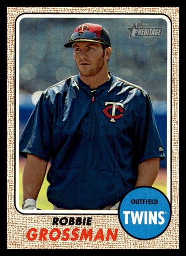 2017 Topps Heritage #206 Robbie Grossman Minnesota Twins | eBay