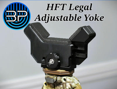 Adjustable Shooting yoke rest for trigger sticks, Primos etc. HFT legal ...
