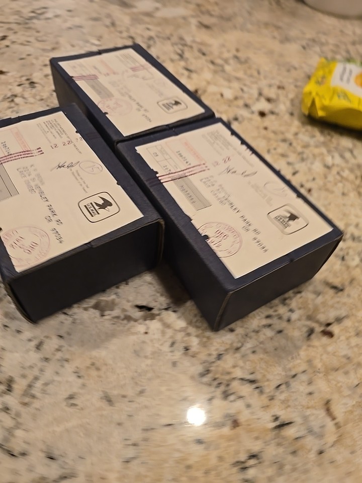 Set Of 3 UNOPENED US Mint Sealed shipping box of 5 1972/Proof sets | eBay