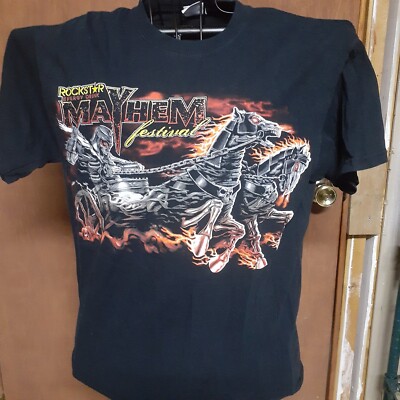 Rockstar Energy Mayhem Festival 2011 Tshirt Size Med Tub A13 | eBay