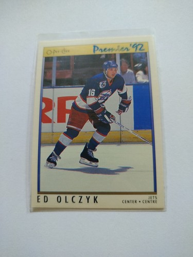 Ed Olczyk 1992 O-Pee-Chee Premier #196 Winnipeg Jets | eBay