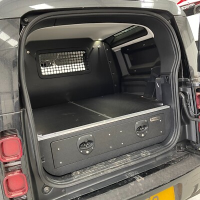 Land Rover Defender 90 Commercial Storage Drawer Unit Tool Storage ...