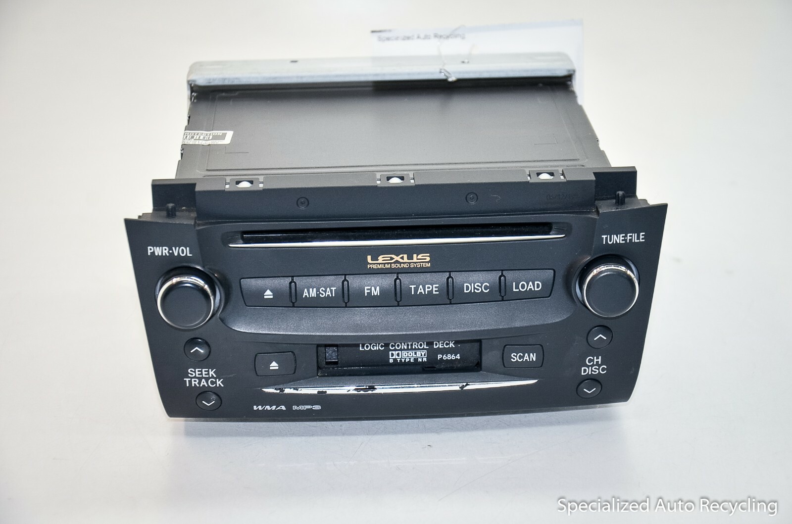 06 07 Lexus GS350 GS300 GS430 Radio 6 Disc Cassette CD Player OEM 86120 ...