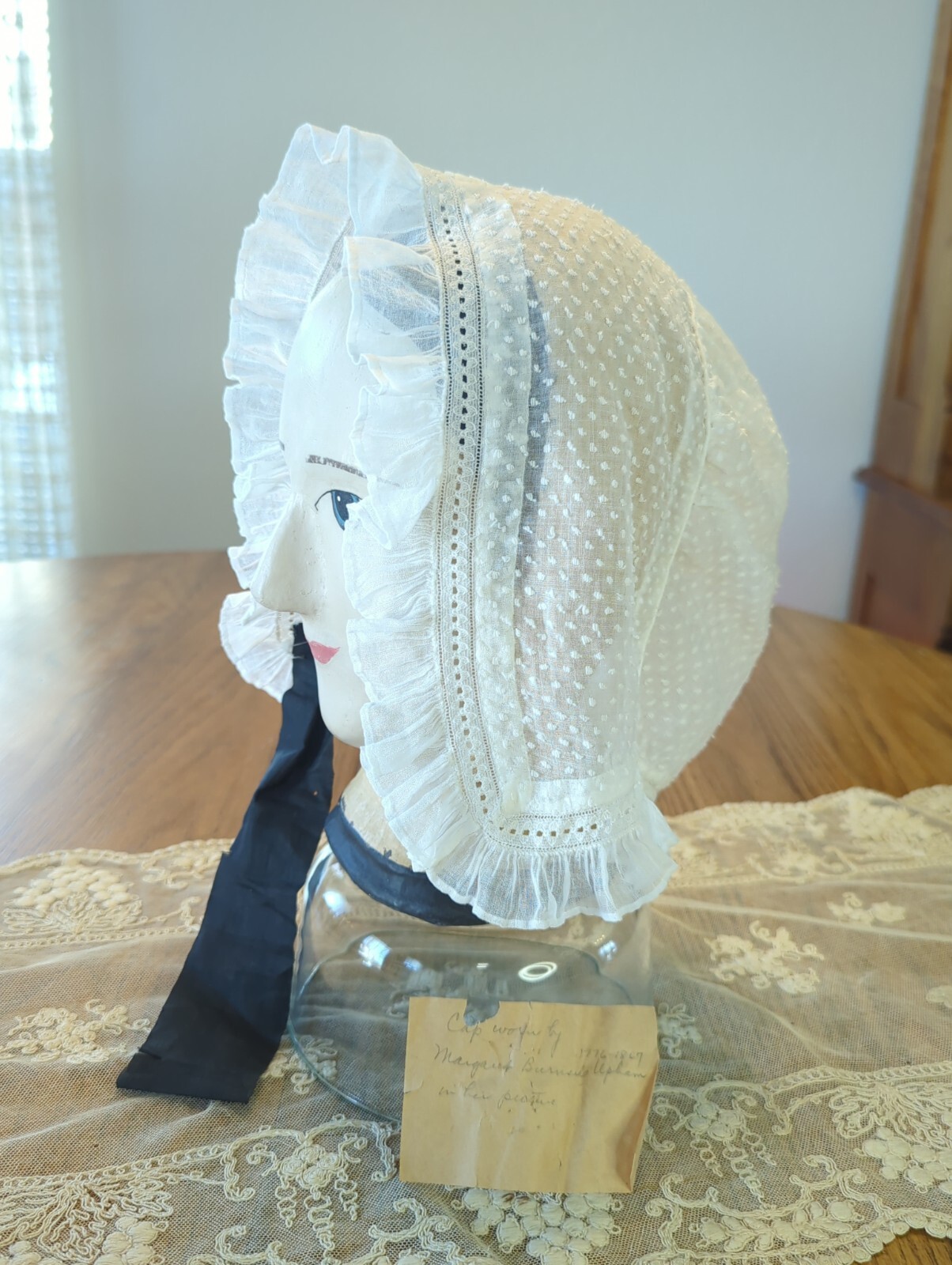 Antique Victorian 1870s Cap, Mid Victorian Cap, Ladies Cap, Mid ...