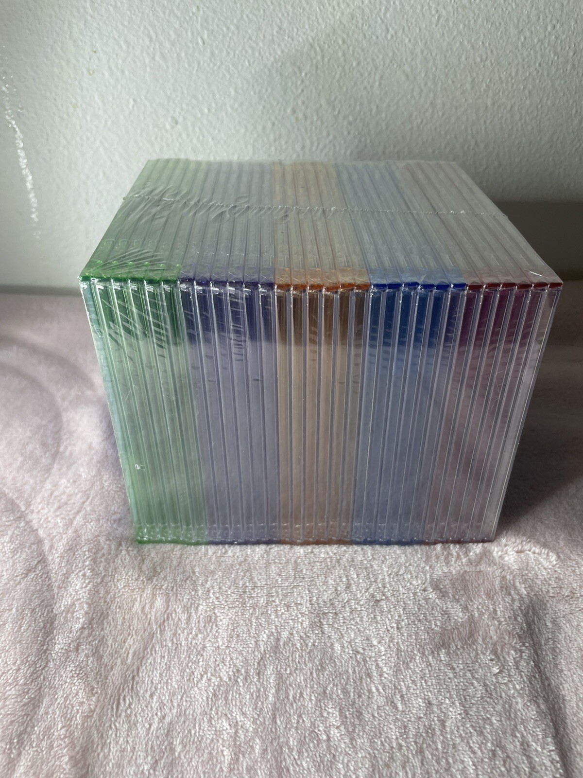 Fujifilm 30 Pack CD-R Color Slim Jewel Cases All Purpose 700MB 80 Min ...