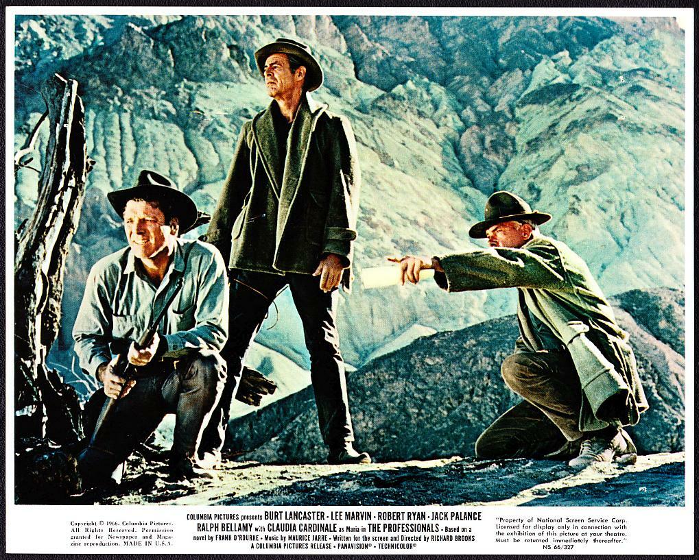 The Professionals 1966 Poster