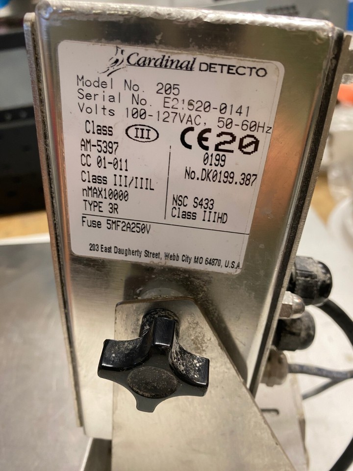 Cardinal 205 scale indicator Food Balance Storm Detecto | eBay