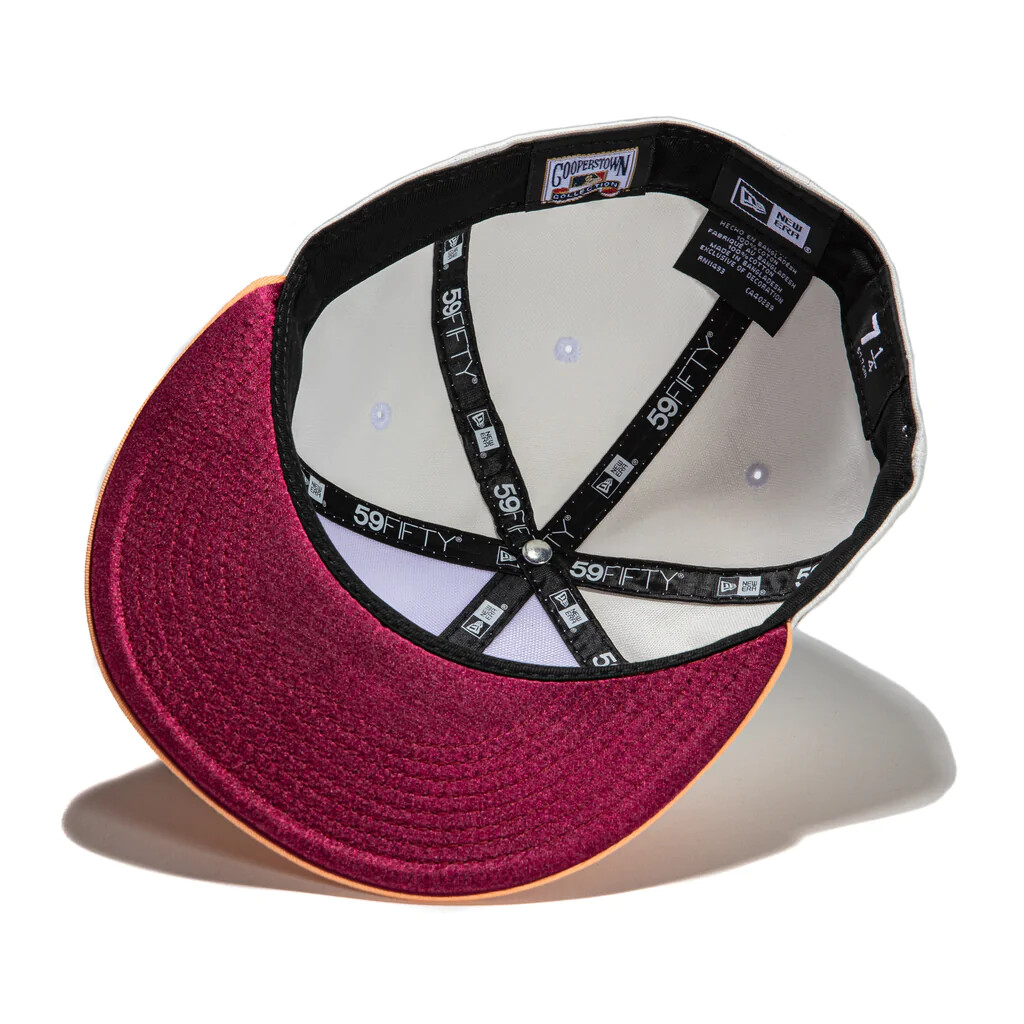 Hat Club Houston Astros Monaco 25th Anniversary Peach New Era 59FIFTY 7 ...