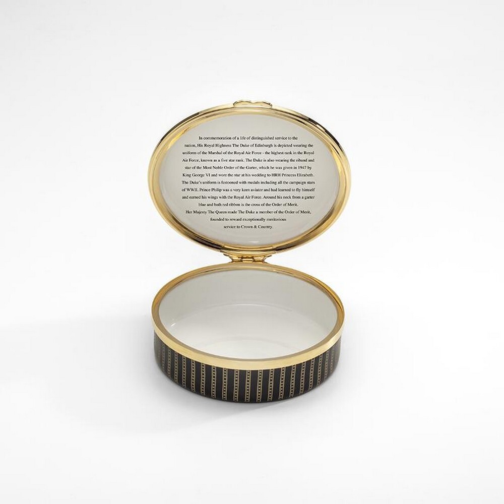 NEW Halcyon Days Ltd Ed The Duke Of Edinburgh by RS Enamel Box | eBay