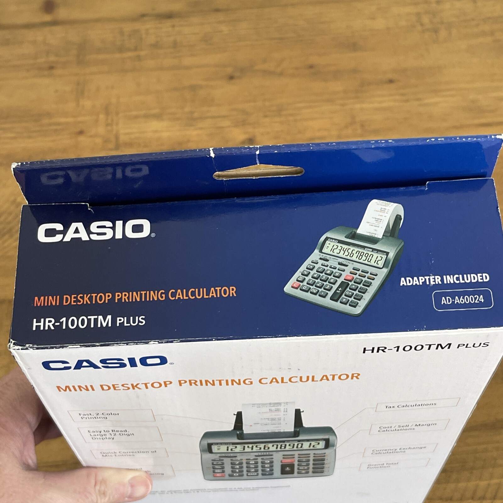 Casio HR-100TM Plus Mini Desktop Printing Calculator for sale online | eBay