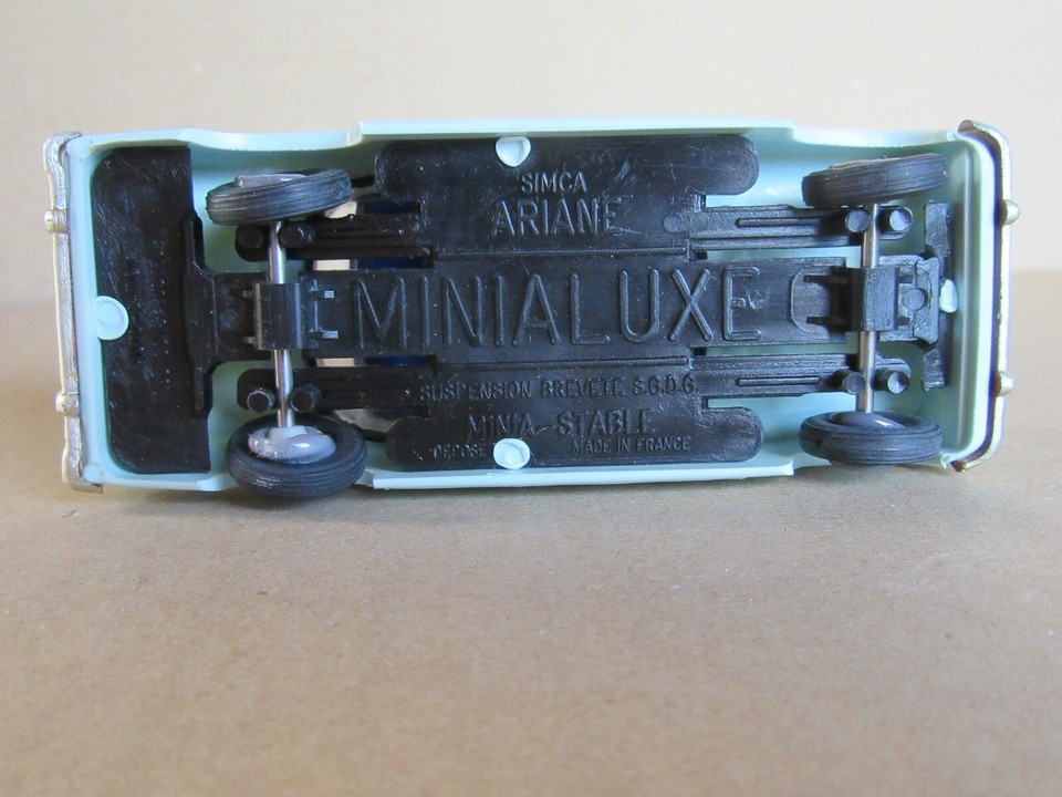 486M Minialuxe France Simca Ariane Bicolor + Window 1:43 Plastic Minia ...