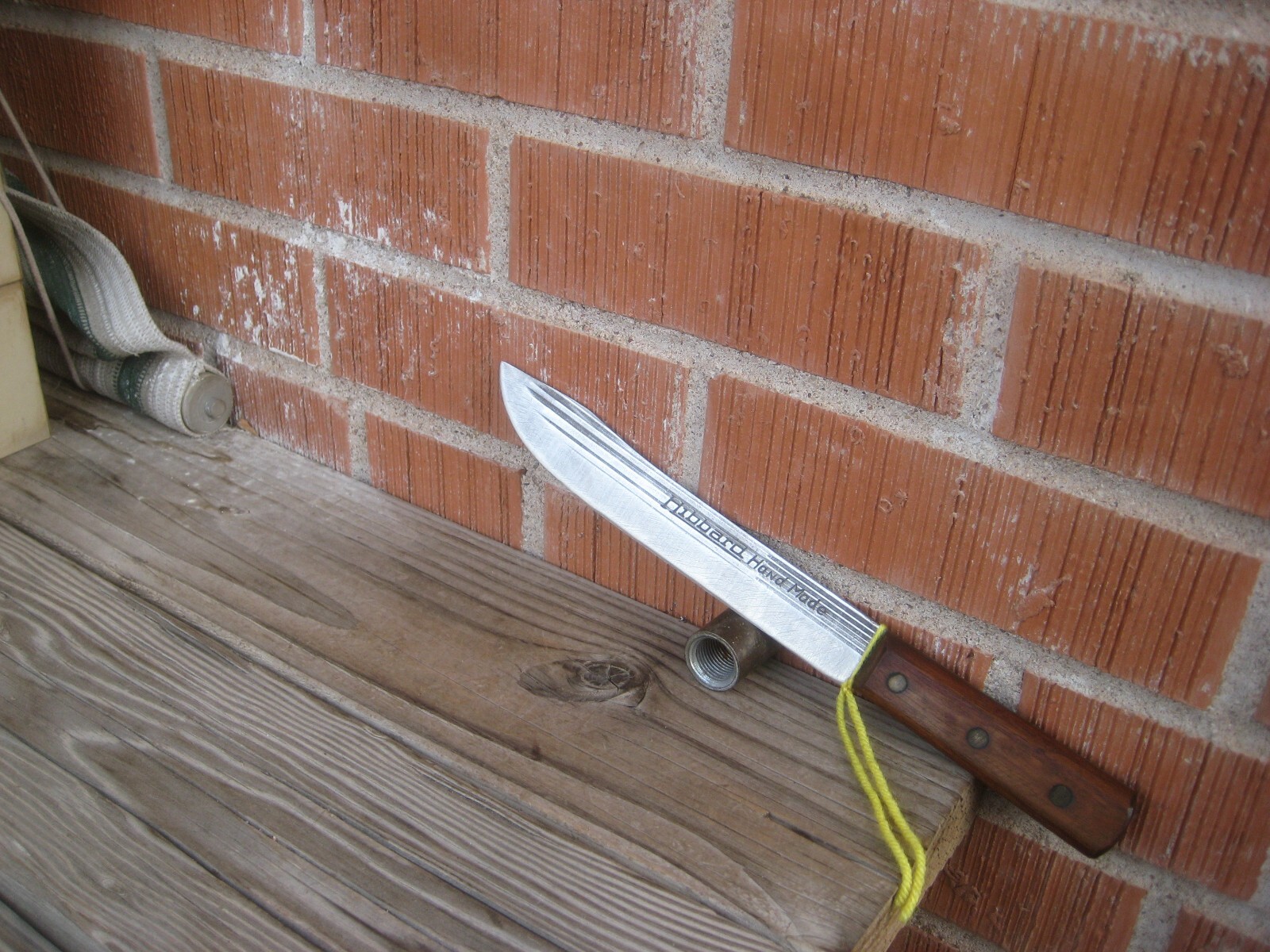 1940s Vintage 8" Blade ** HIBBARD *** Carbon Hand Made Butcher Knife ...